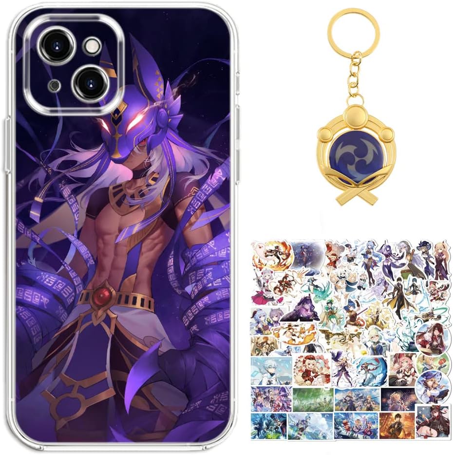 Amazon.com: Staremeplz Compatible with iPhone 13 Mini Case Genshin ...