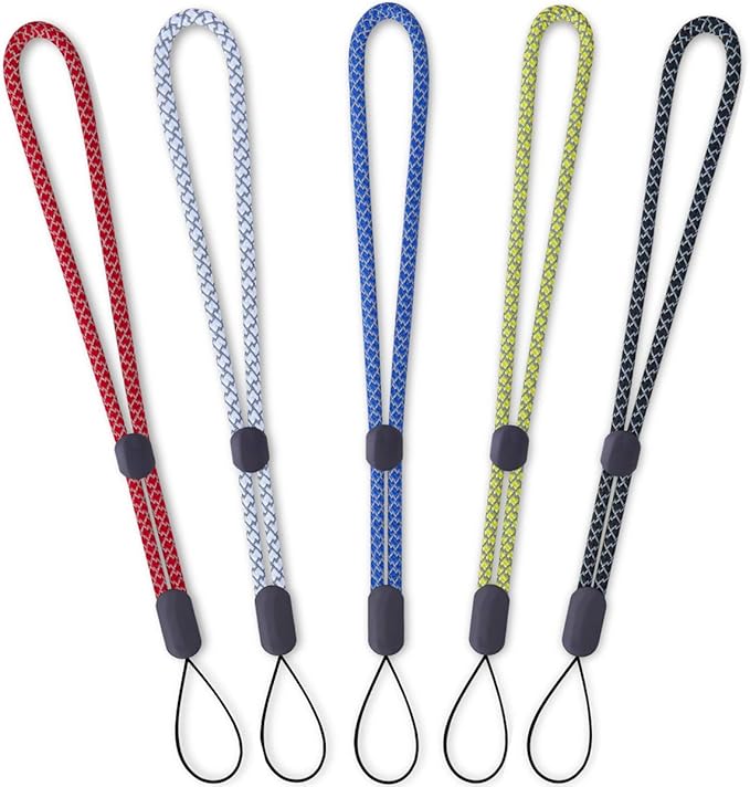 Amazon.com: YOUOWO Wrist Colored Lanyard Reflective Hand Srap Lanyards ...