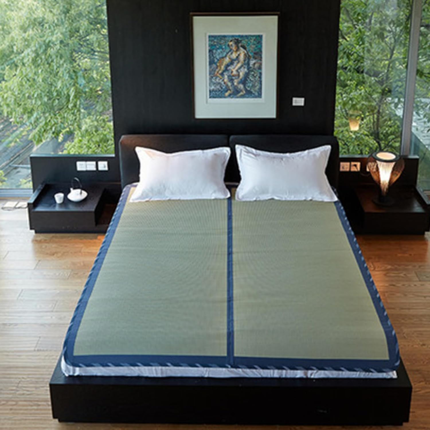 Amazon.com: MIINA Japanese Traditional Igusa (Rush Grass) Tatami ...