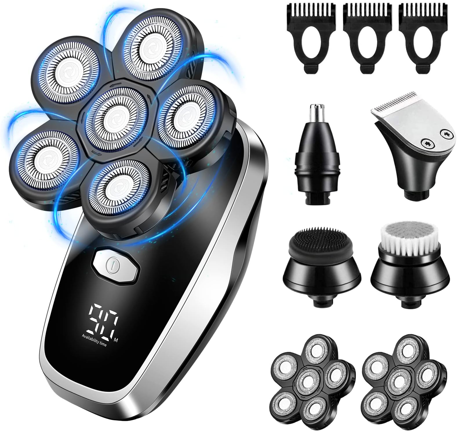 Amazon.com: YHAYHO Head Shavers for Bald Men Upgraded Electric Razors ...