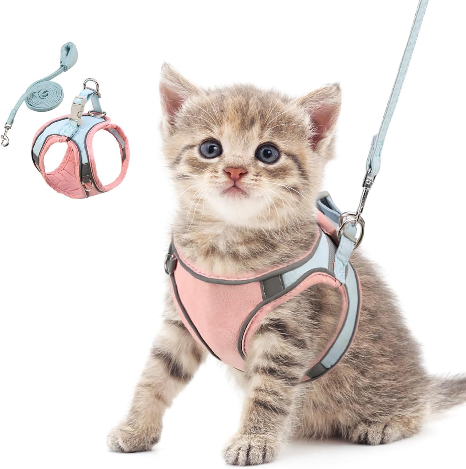 Pet Supplies : ORIA Cat Harness Escape Proof, Kitten Harness and Leash ...