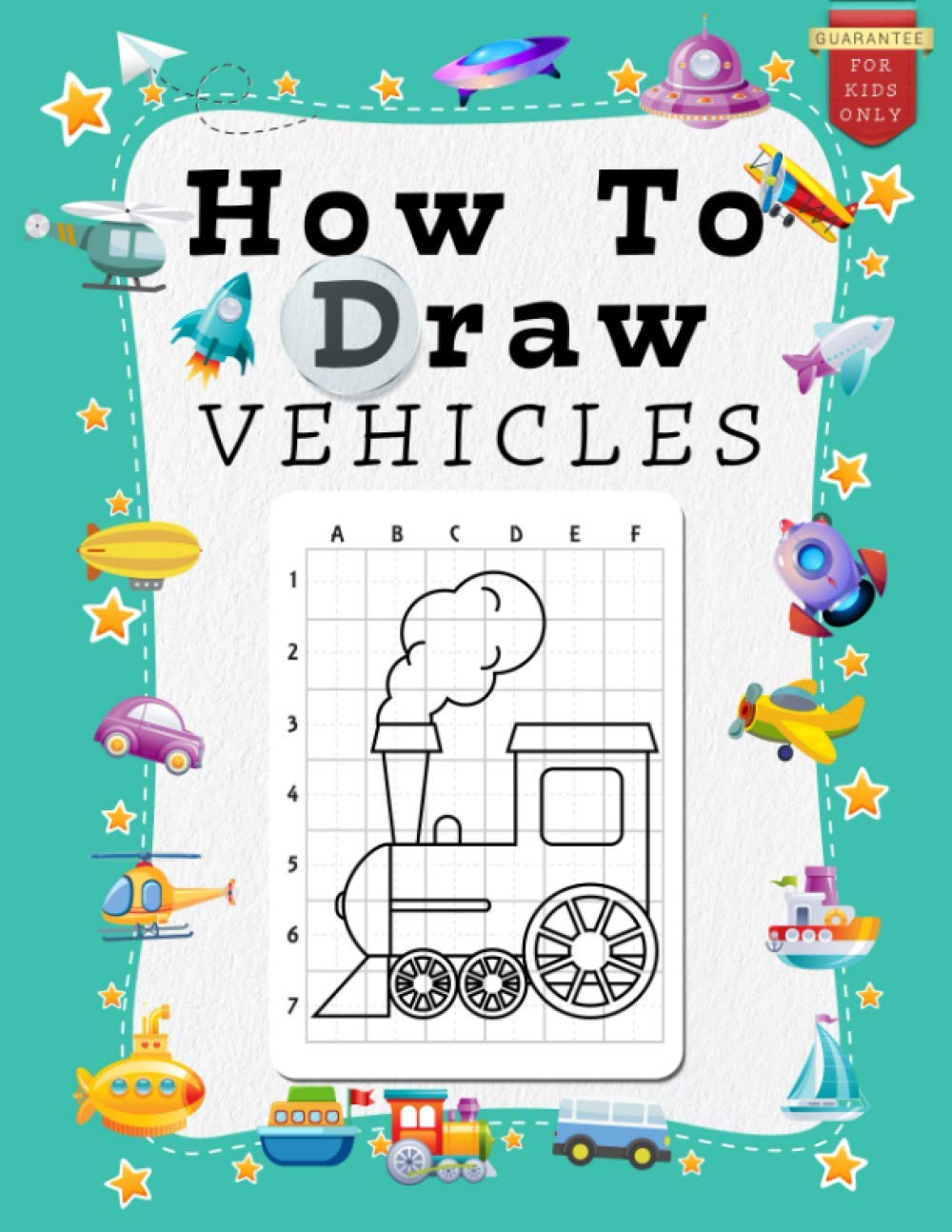 How To Draw Vehicles For Kids A Grid Base Step | Desertcart KSA