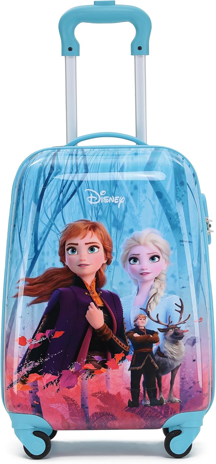 Disney Frozen 17 Trl Carry On Case, Blue : Amazon.com.au: Clothing ...