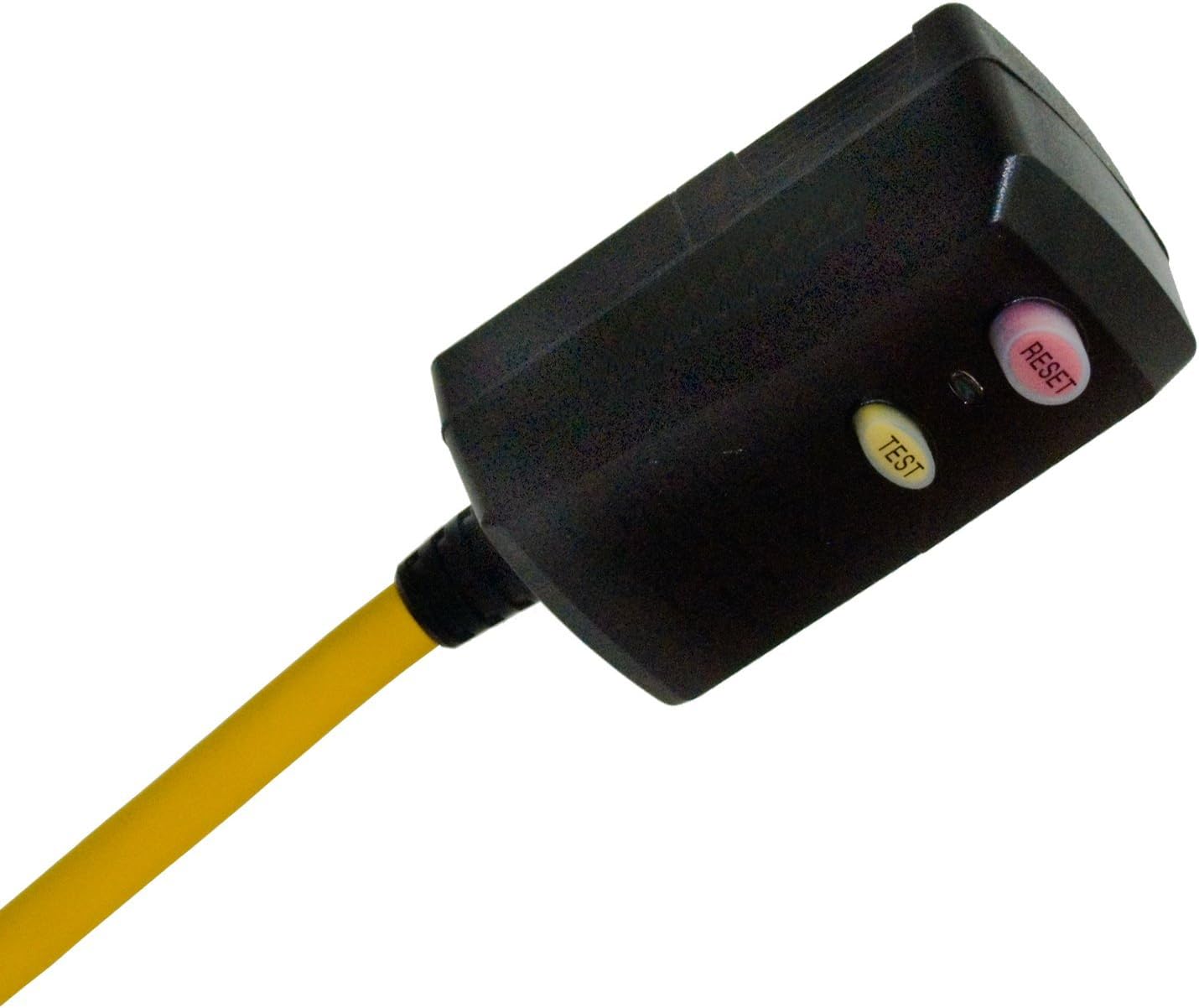 Portable GFCI - turn your extension cord into a GFCI cord - 3.3' (1M ...