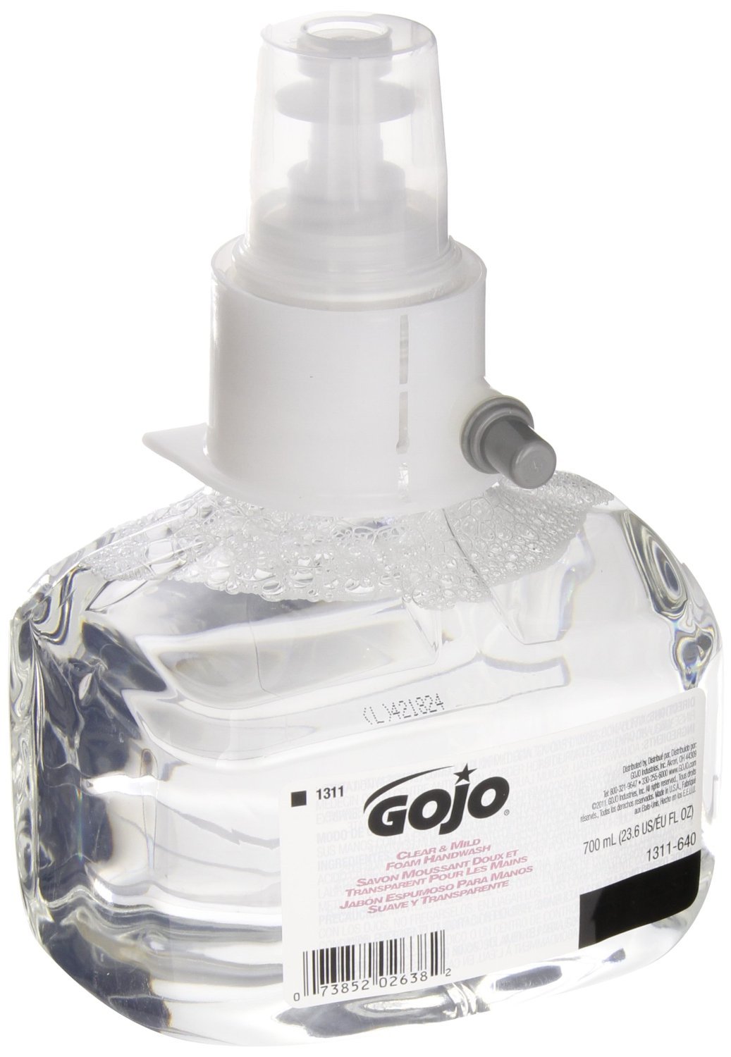 Gojo 1311-03 Savon moussant extra doux sans parfum pour distributeur ...