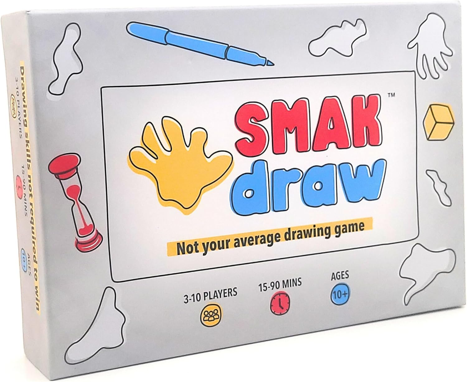 Amazon.com: SMAKdraw™ - Award Winning Drawing Game - 3-10 Player Party ...
