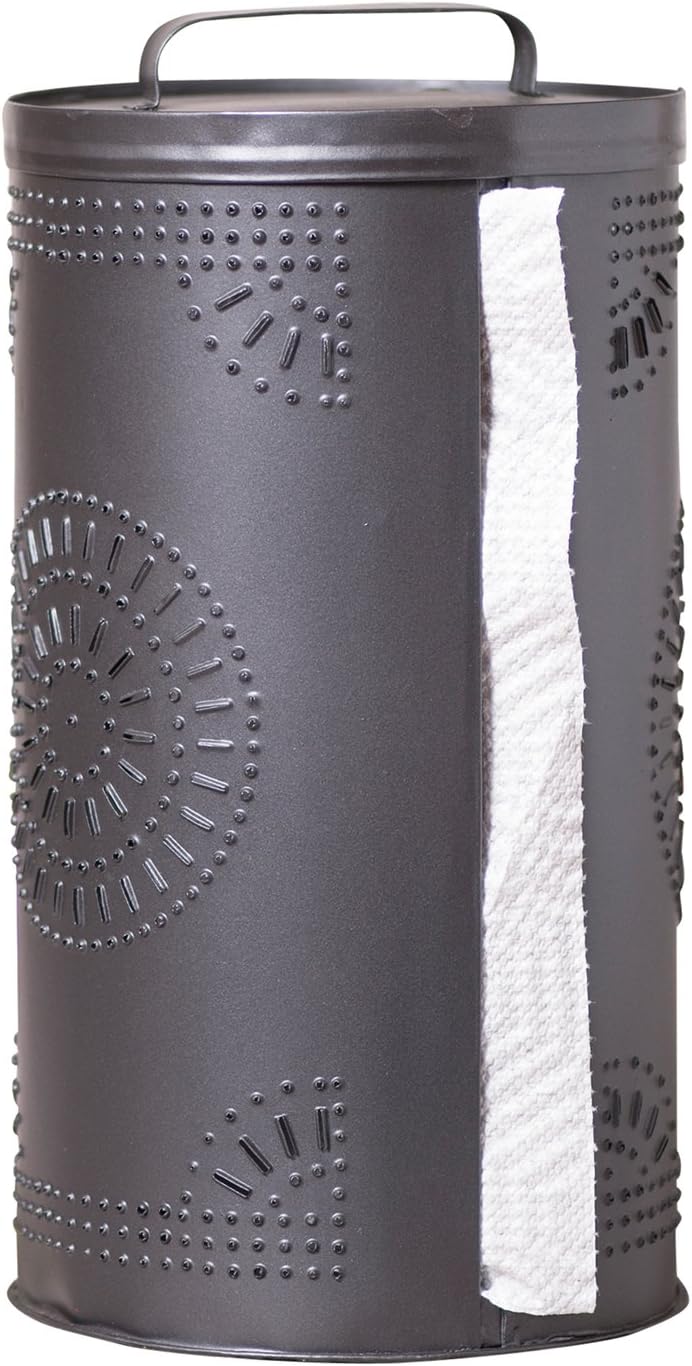 Amazon.com - Colonial Tin Works Chicken Wire Paper Towel Holder (Grey ...