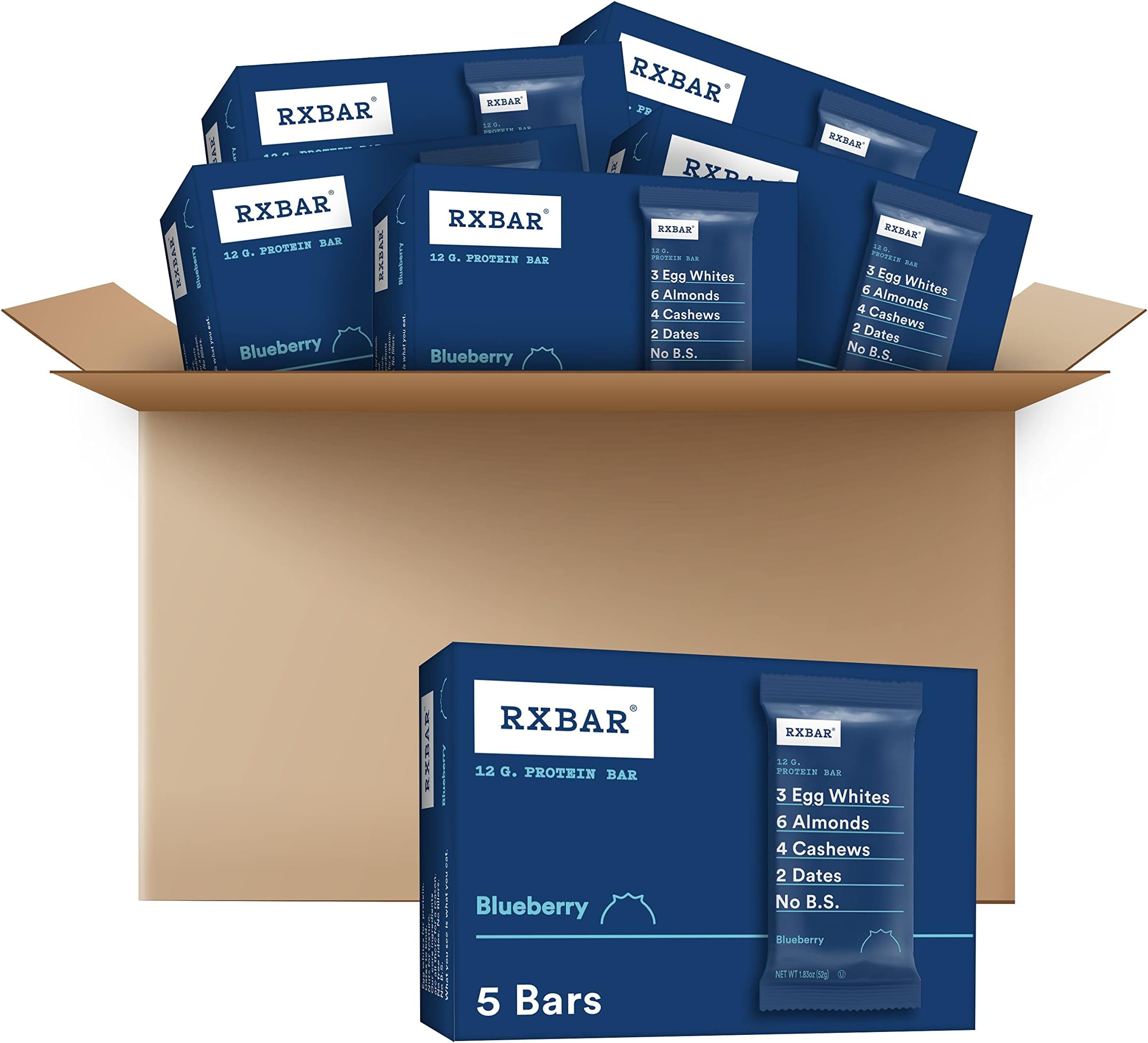 Amazon.com: RXBAR Protein Bars, Protein Snack, Snack Bars, Chocolate ...