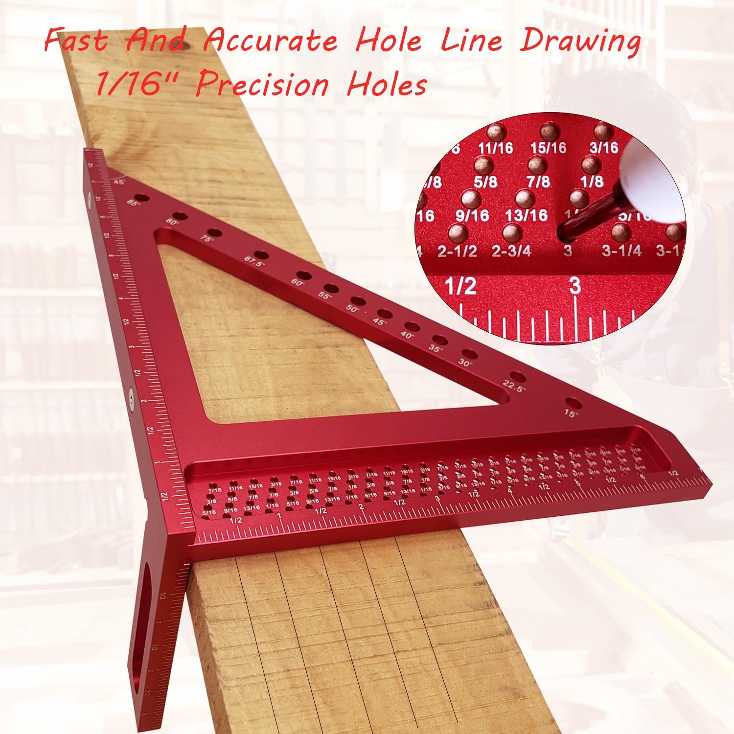 3d Multi Angle Carpenter Square 3D Multi Angle Measuring Ruler 45 90 ...