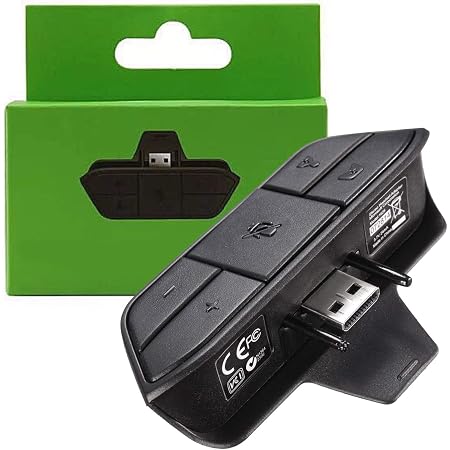 Amazon.com: LEVELHIKE Stereo Headset Adapter for Xbox One & Xbox Series ...