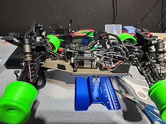 Amazon.com: Hobbypark Aluminum Alloy RC Car Work Stand Repair ...