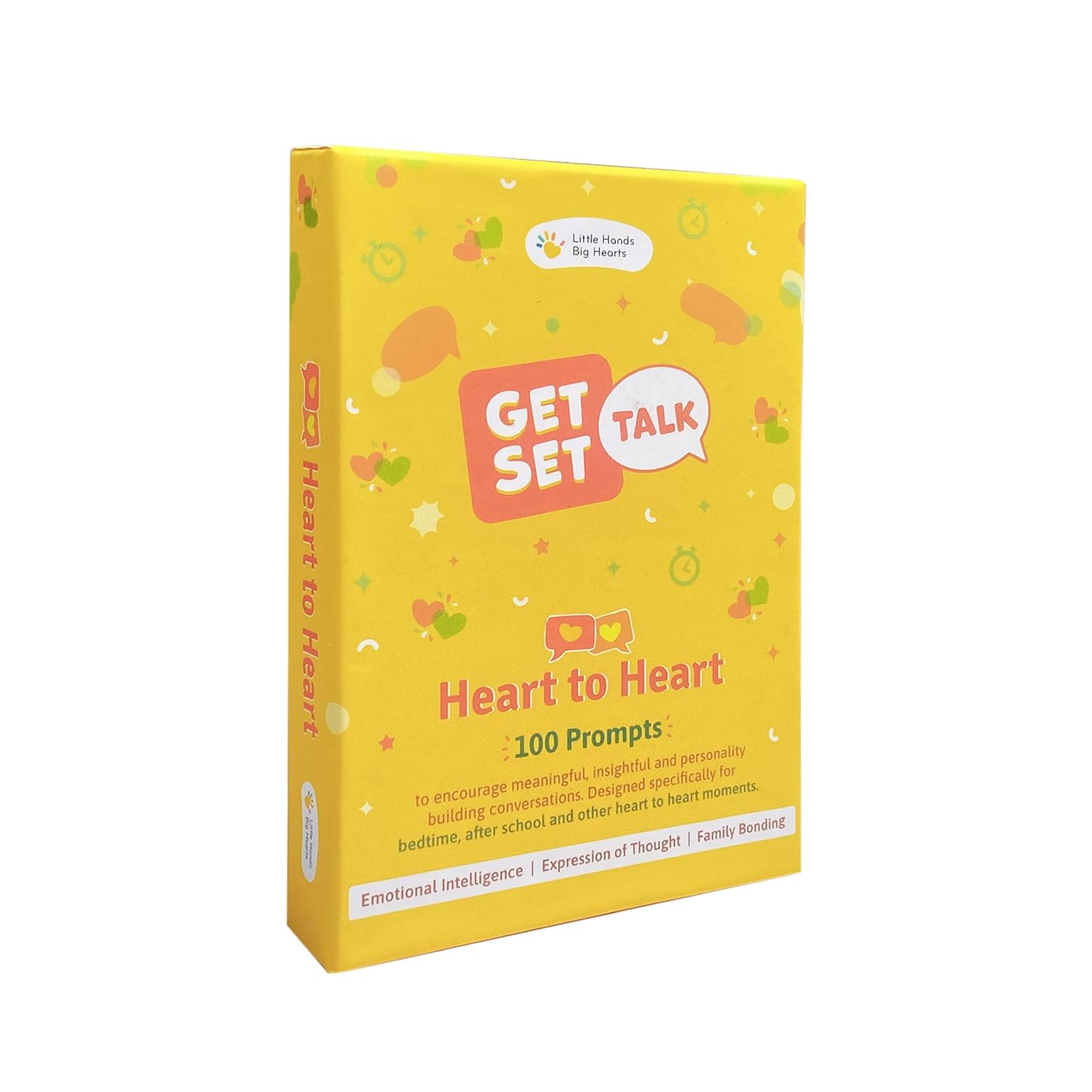 Buy Heart to Heart Cards | Jumbo Conversation Cards for Kids | Flash ...
