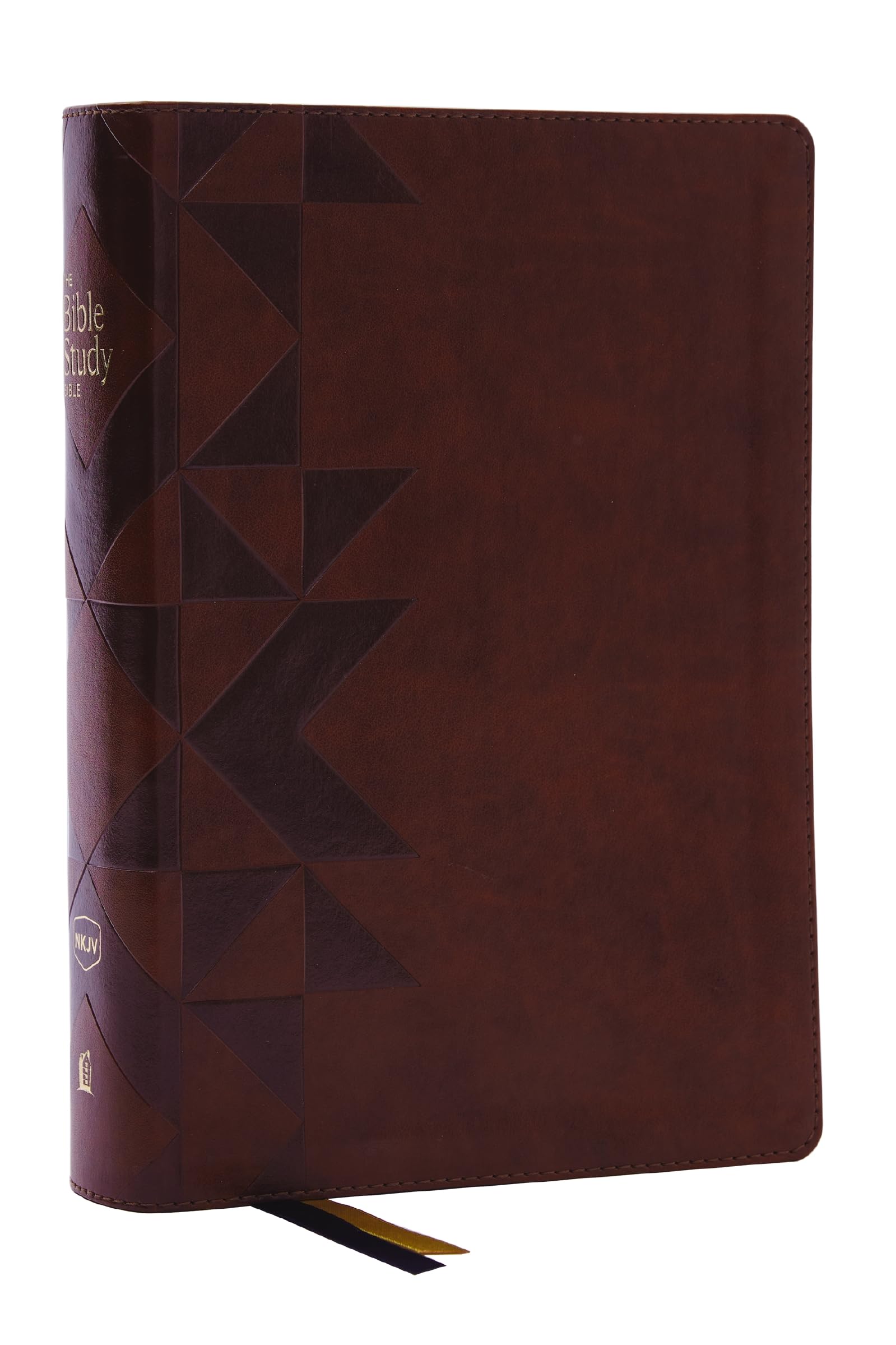 NKJV, The Bible Study Bible, Leathersoft, Brown, Comfort Print: A Study ...