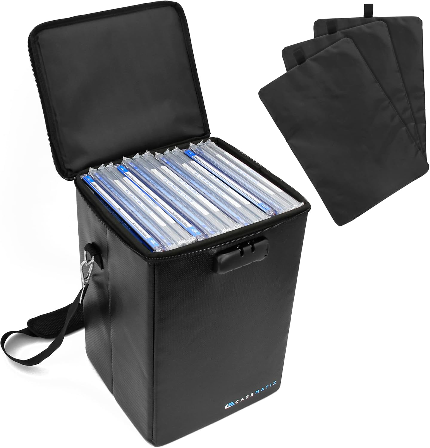 Amazon.com: CASEMATIX Graded Comic Book Storage Fits Up To 15 CGC ...