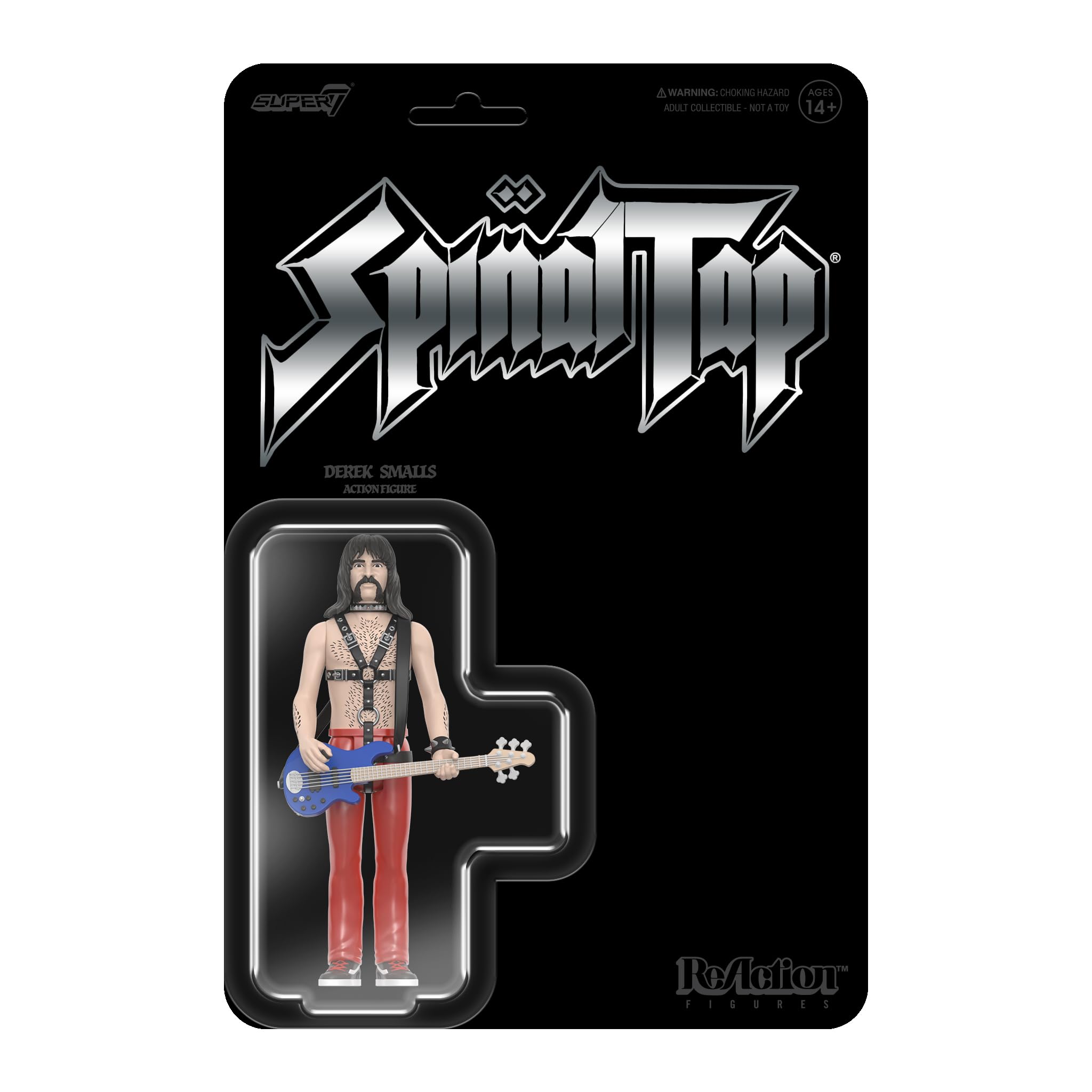 Amazon.com: Super7 Spinal Tap Reaction Figures Wave 01 - Derek Smalls ...