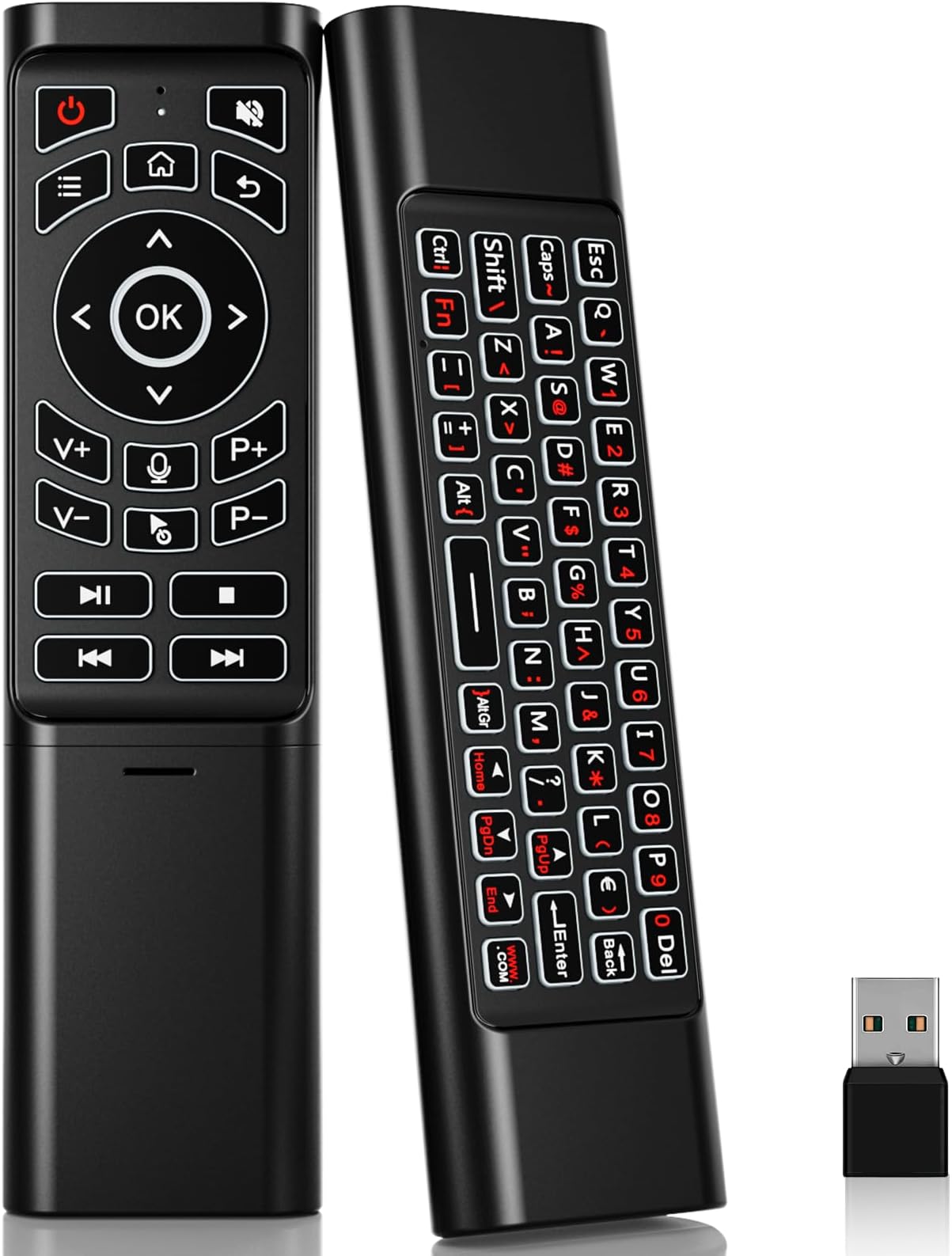 Amazon.com: Air Mouse,Air Tv Remote,2.4g Ir Learning Mini Wireless ...