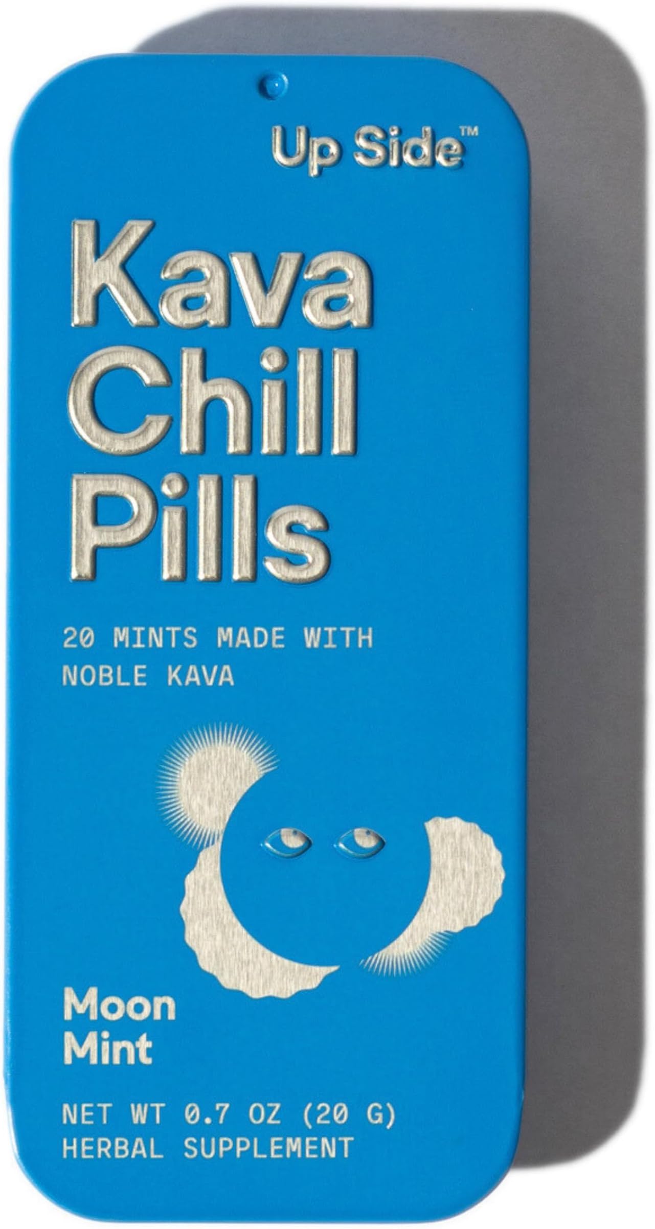 Amazon.com: Up Side Kava Chill Pills, Kava Kava Candy Moon Mint Flavor ...