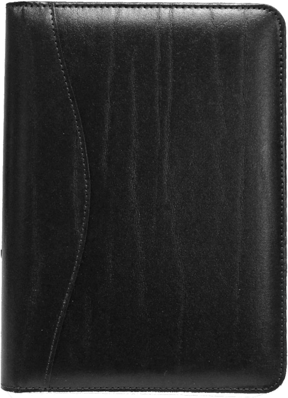 Amazon.com : Royce Leather Jr. Writing Padfolio (Black) : Office Products