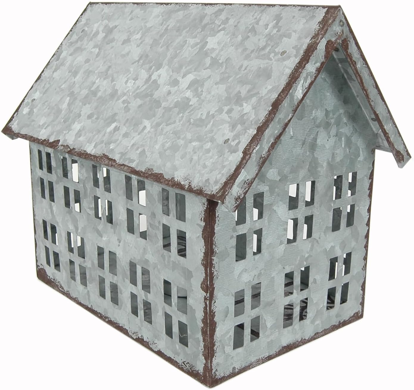 Amazon.com: Sweet Summer Living Tabletop Farmhouse Decor, Tin Houses ...