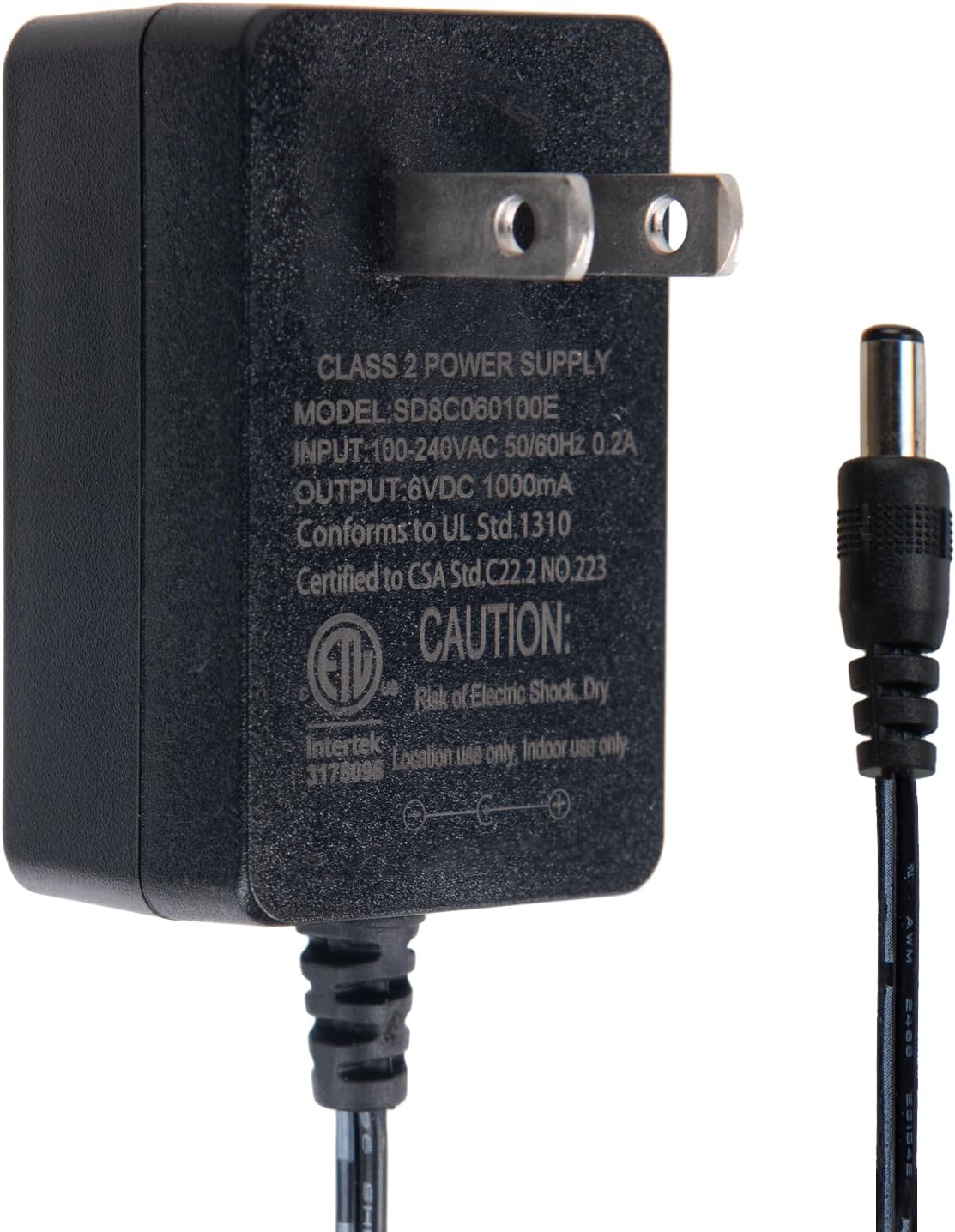 Amazon.com: 6V Battery Charger for Kids Ride-On Toys, Universal 6 Volt ...