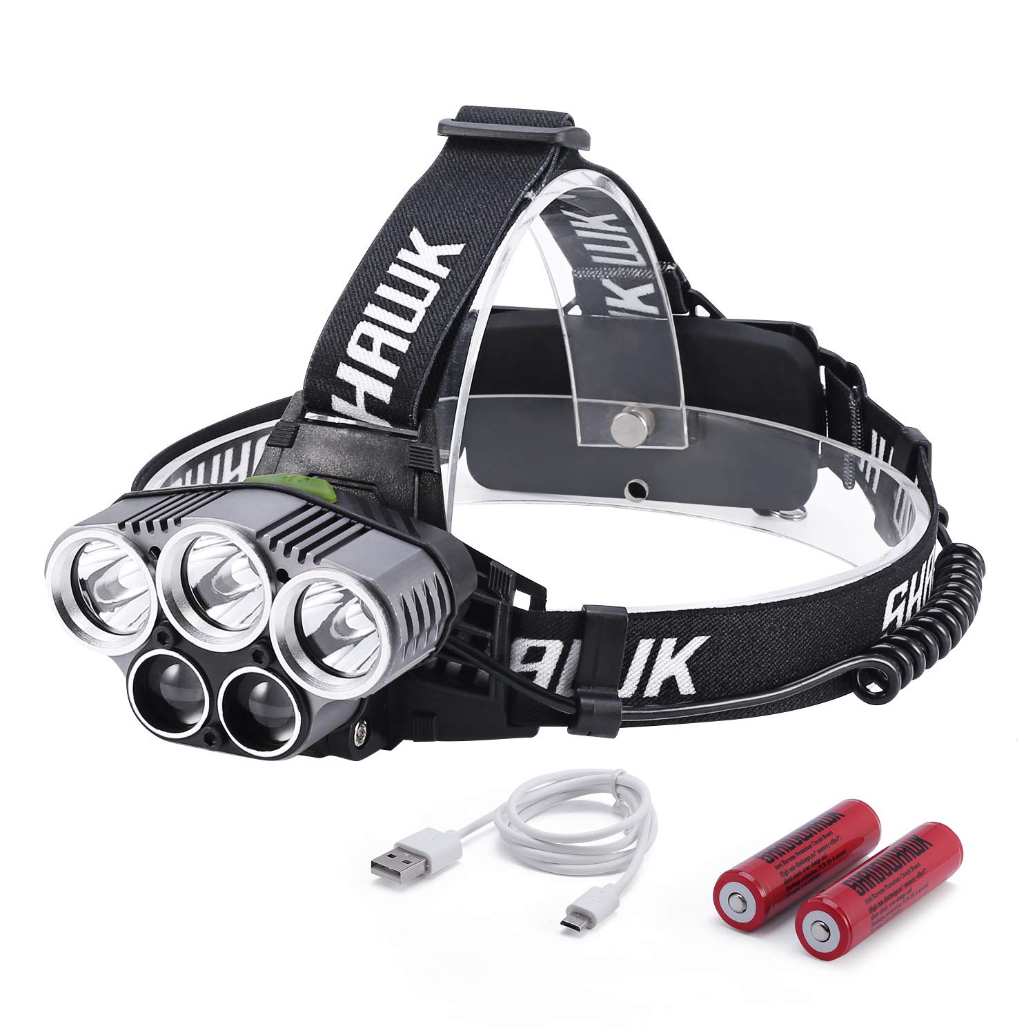Buy Led Head Torch Rechargeable, Head Torch Lightweight, Head Torch ...