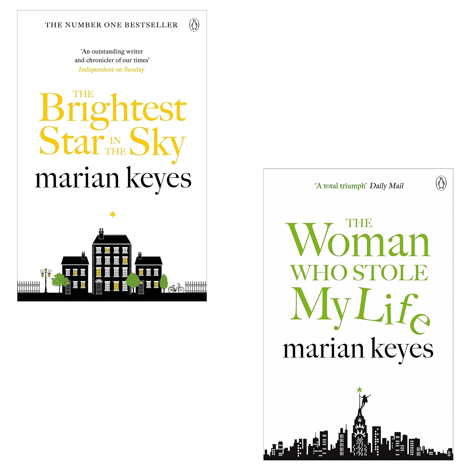 Marian Keyes 2 Books Collection Set (The Woman Who Stole My Life, The ...