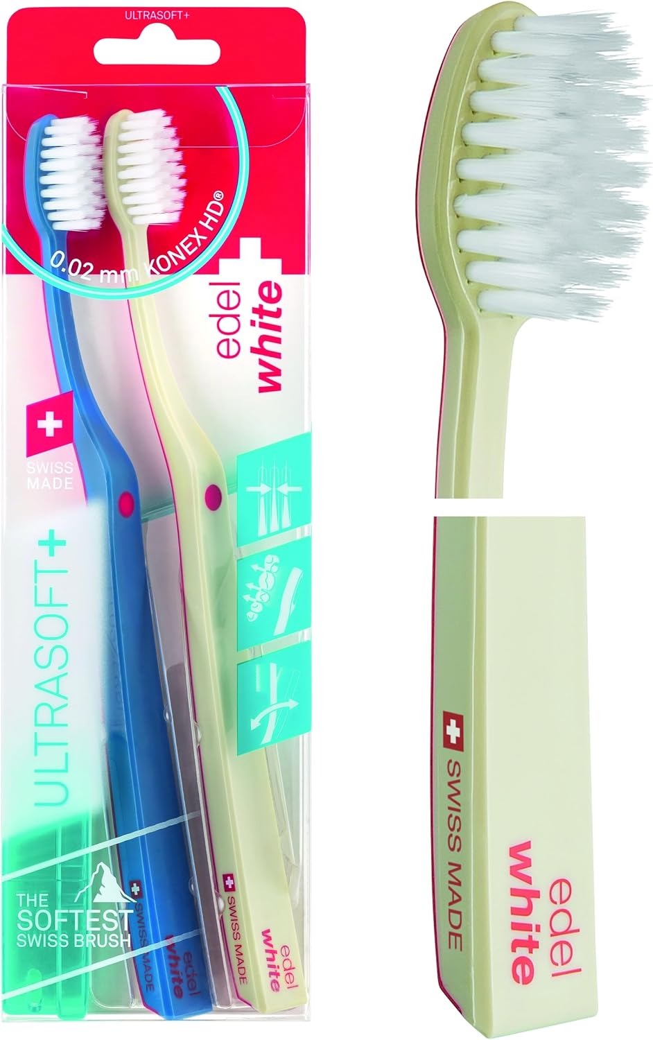 Escova Dental Edel-White Flosserbrush Ultrasoft Pet Duo | Amazon.com.br