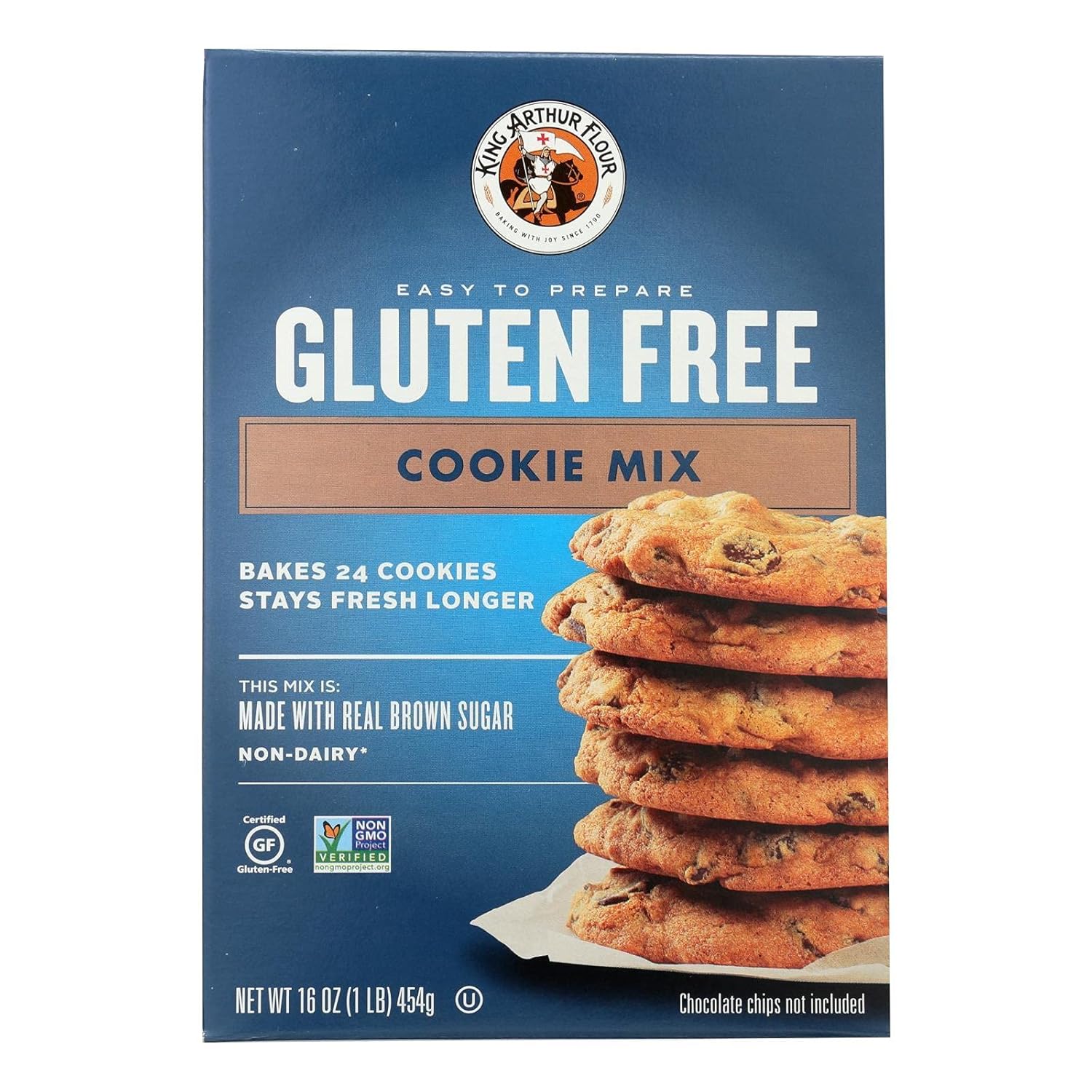 Amazon.com : King Arthur Cookie Mix, 16 Ounce - 6 per case. : Grocery ...