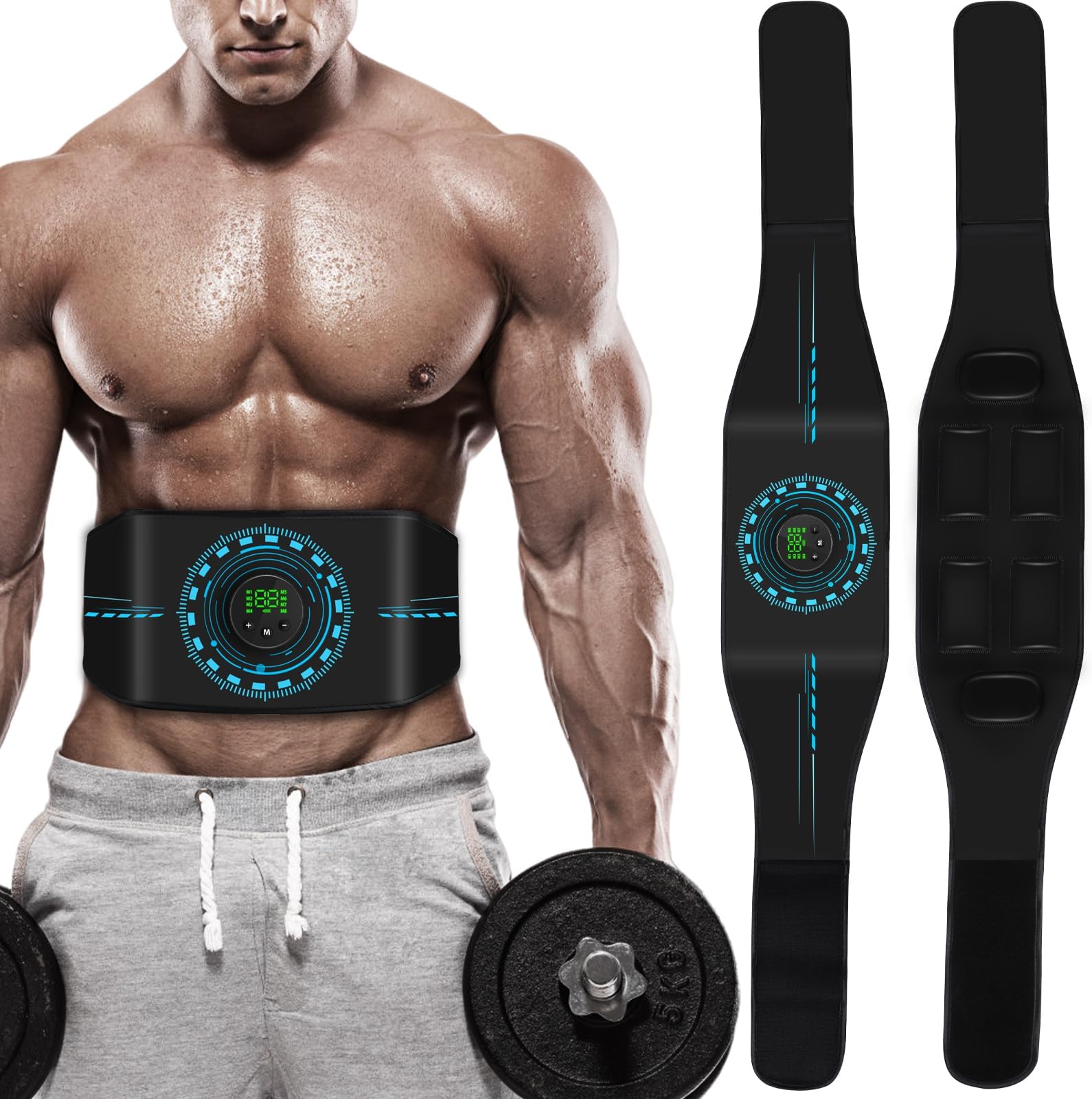 Amazon.com: Tactical X Abs Stimulator MHD TENS - Ab Stimulator and for ...