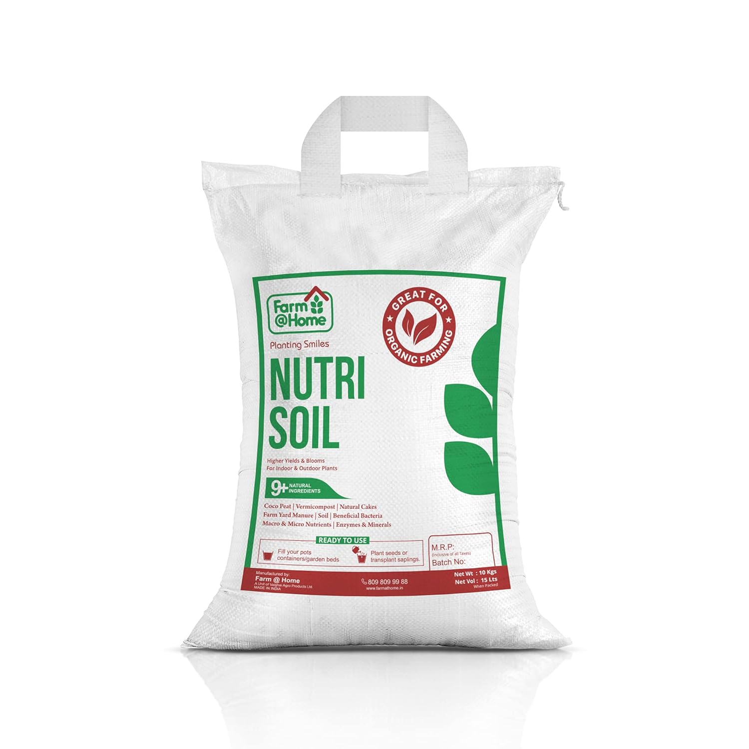 Nutri Soil – 10 Kg | All Purpose Garden Potting Soil | 9 in 1 Potting ...