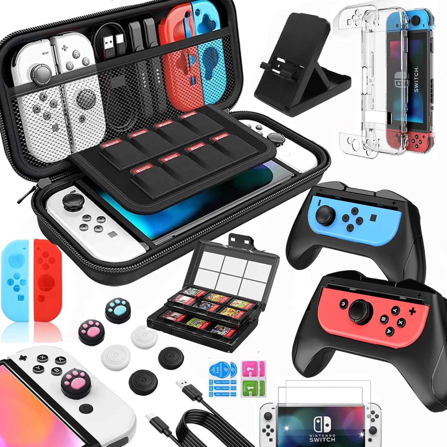 Accesorios para Nintendo Switch OLED,Fundas para Nintendo Switch OLED ...