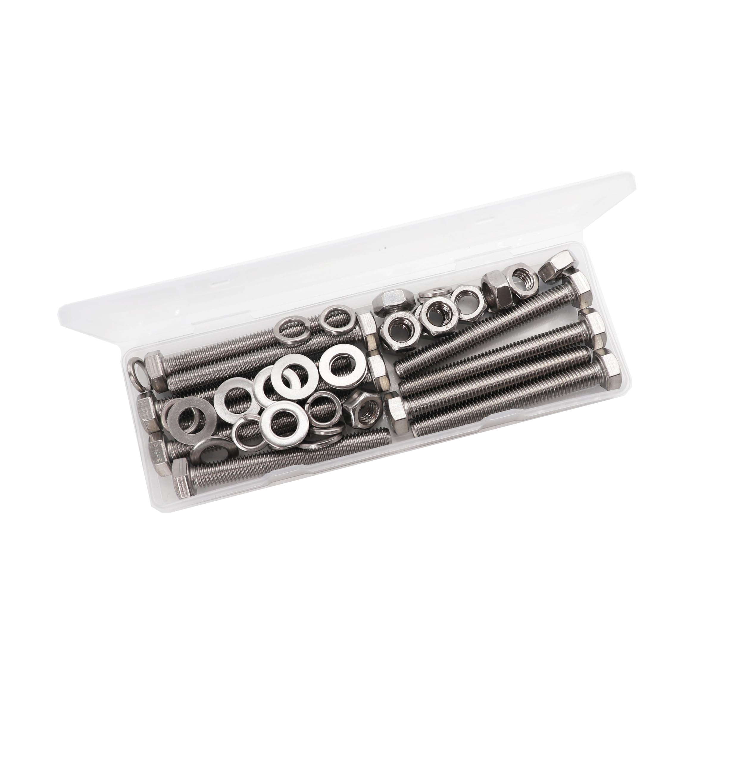 Snapklik.com : binifiMux 10-Pack M8 X 45mm Hexagon Bolts Hex Screws