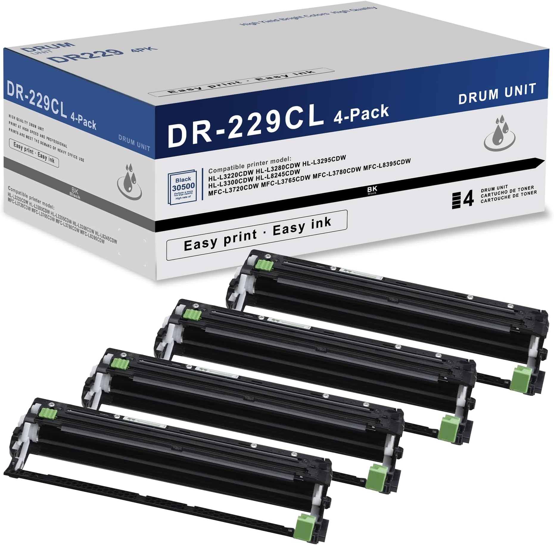 Amazon.com: DR229CL Drum Unit,Works with TN229XL Toner Cartridge for ...