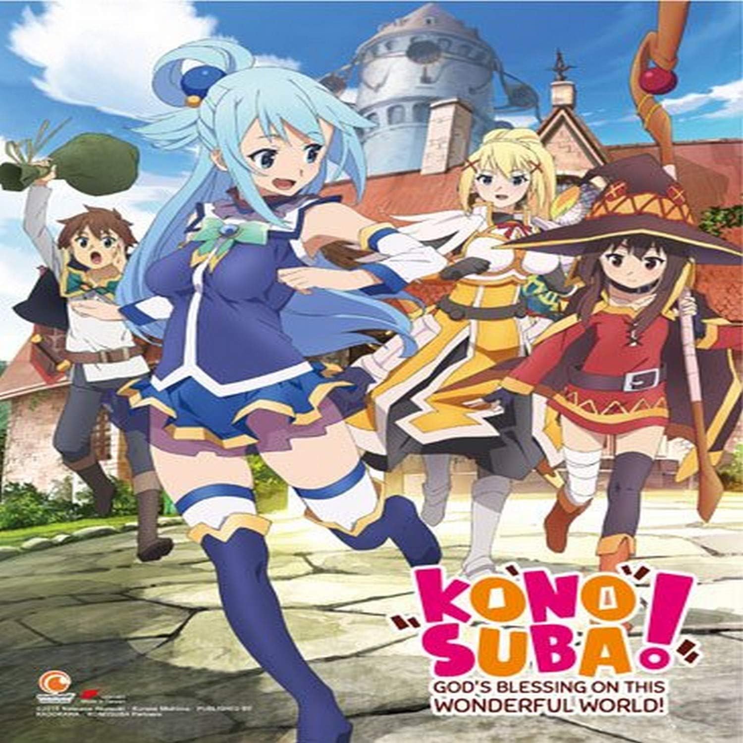 Amazon.com: Great Eastern Entertainment 81407 Konosuba Key Art High-End ...