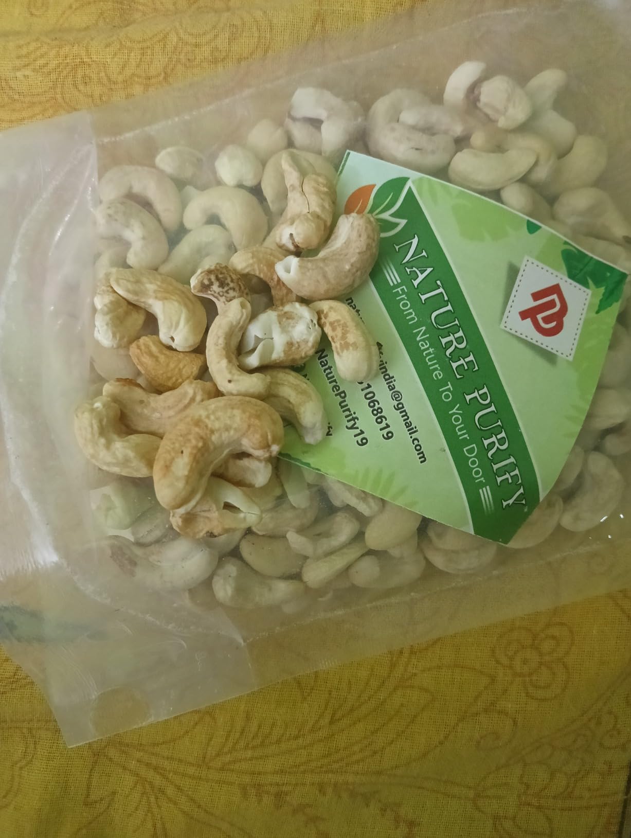 Nature Purify Cashew-1000 Gram High Fiber & Delicious | Fresh & Natural ...
