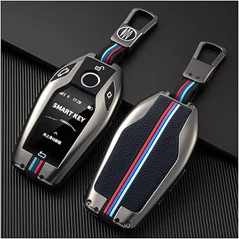 Amazon.com: Car Fully Key Case LED Display Key Cover Case Compatible ...