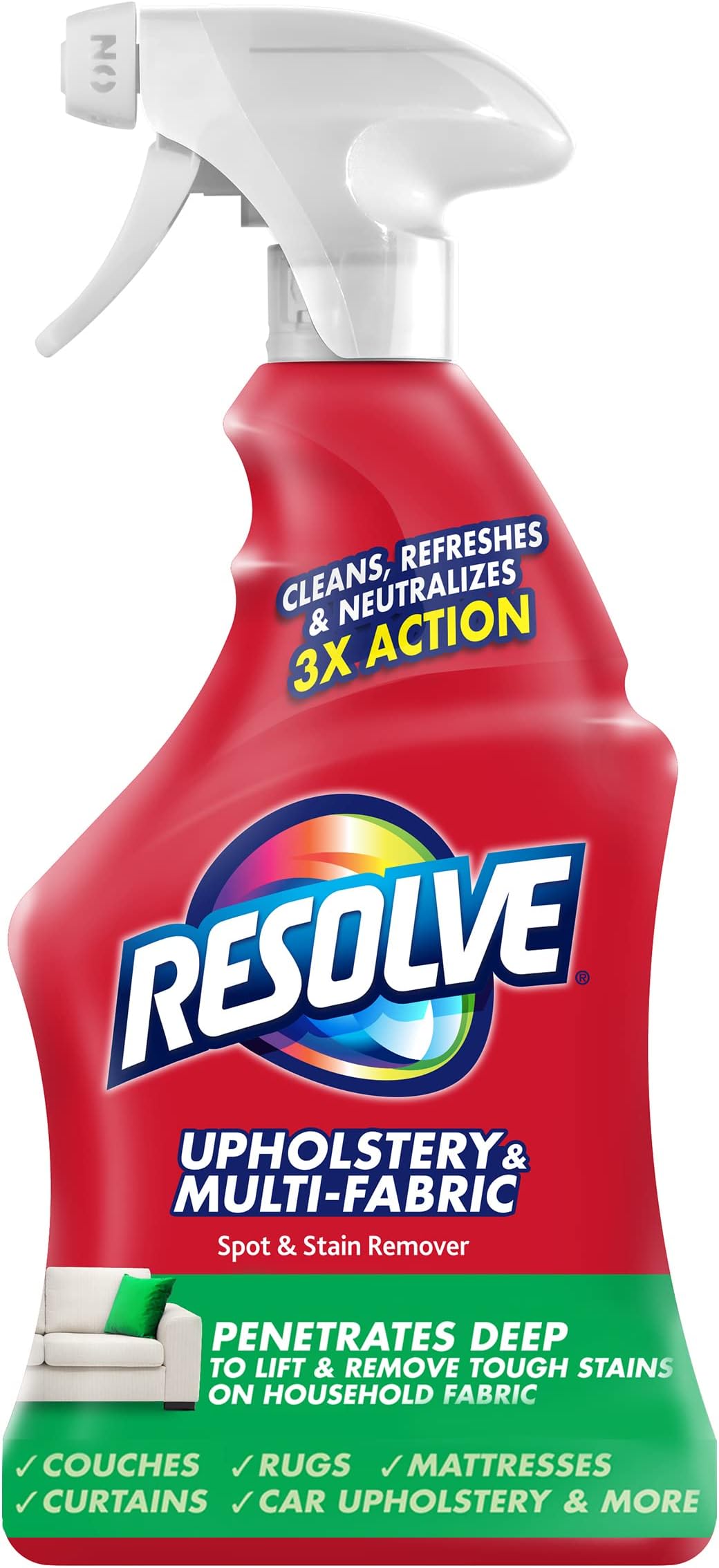 Amazon.com: Resolve Carpet Multi-Fabric Cleaner, 22-Ounce : Health ...