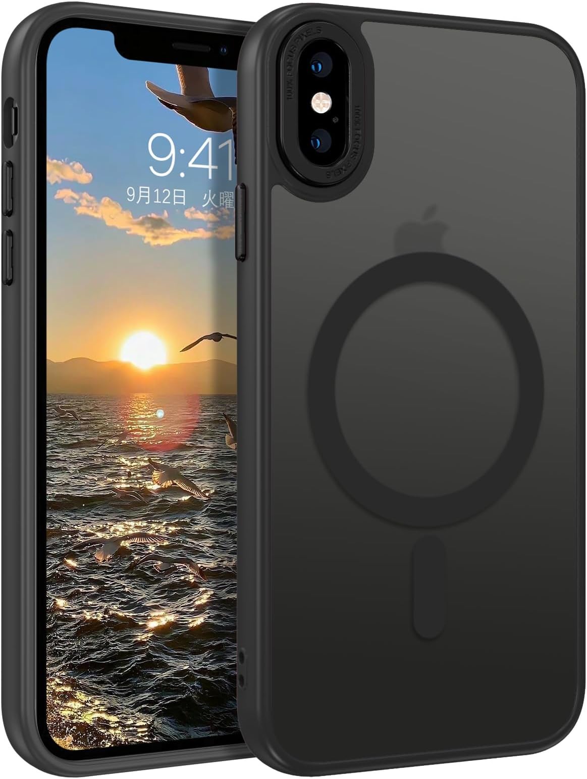 ROUMAYMAY for iPhone X/XS Case, Magnetic Case [Compatible with MagSafe ...