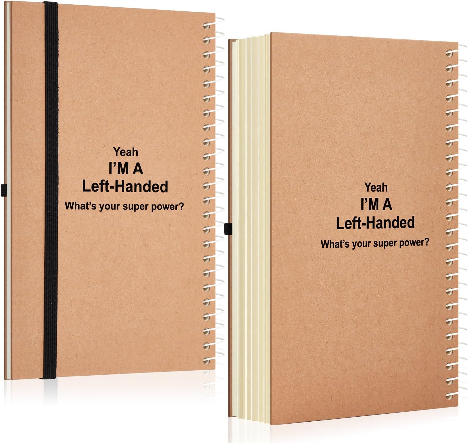 Amazon.com : Left Handed Spiral Notebooks College Ruled [3 Pack, 100 ...