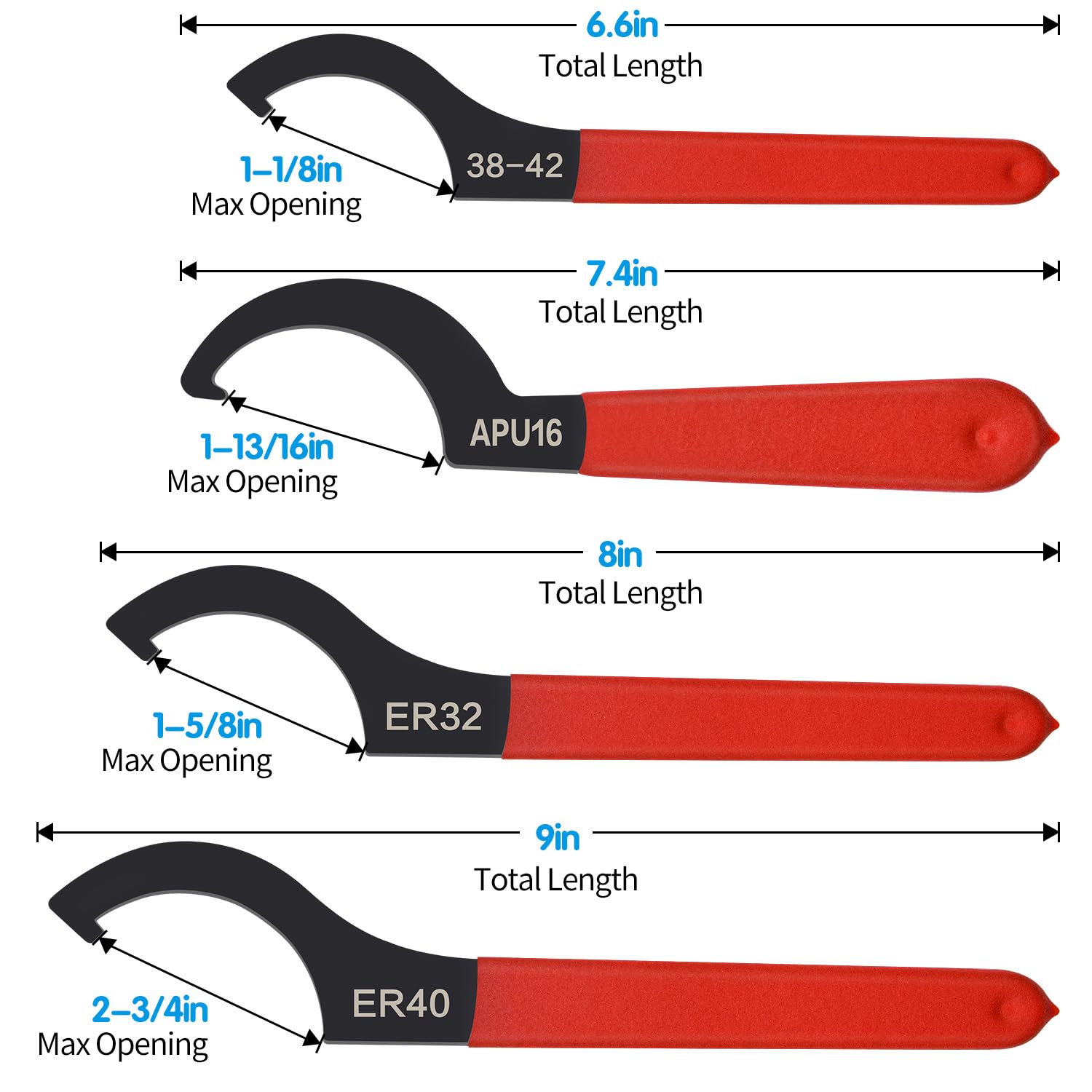 Snapklik.com : Mdvora Coilover Spanner Wrench Set
