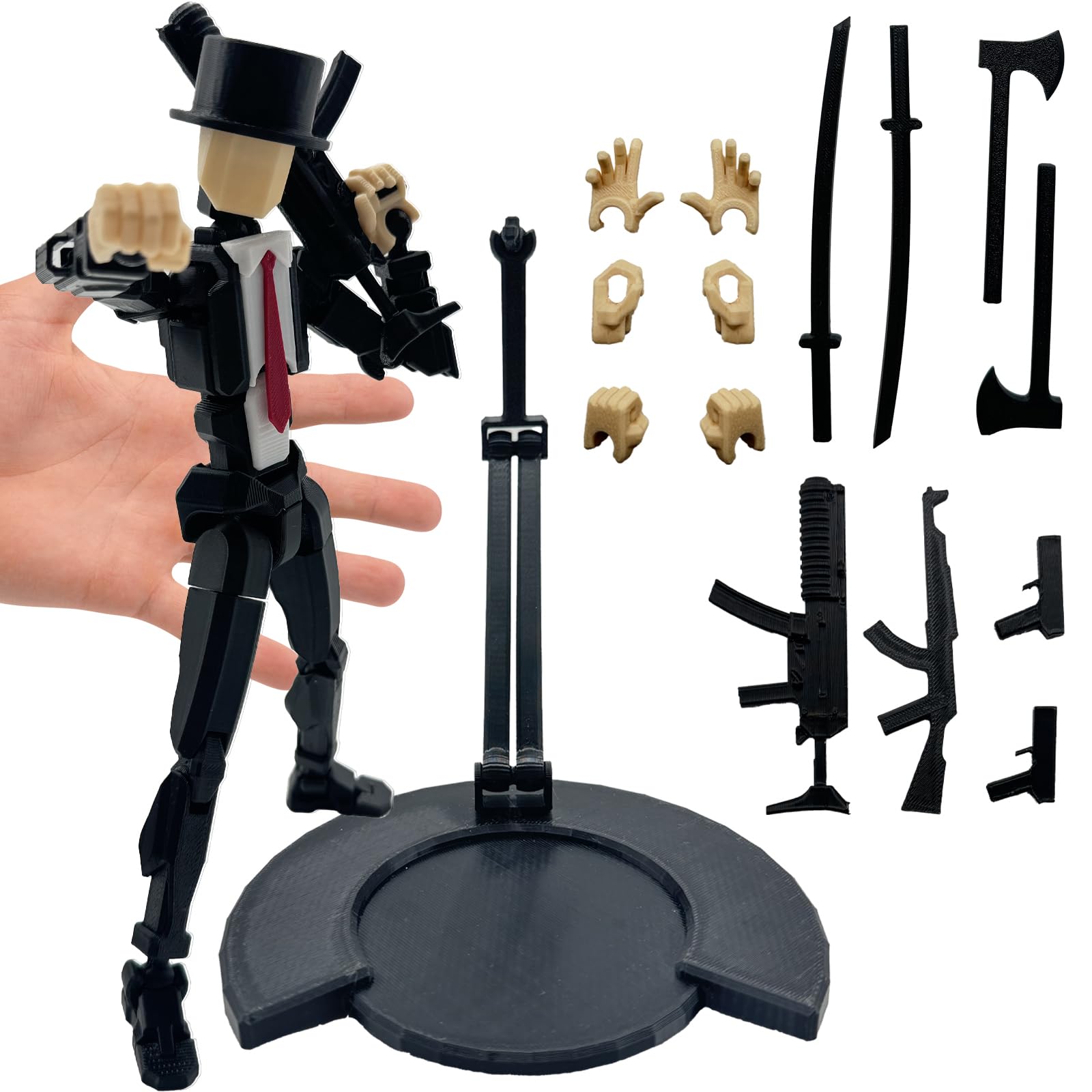 Snapklik.com : Enttgo 3D Printed 8.13-inch Action Figure Dummy-Mici20 ...