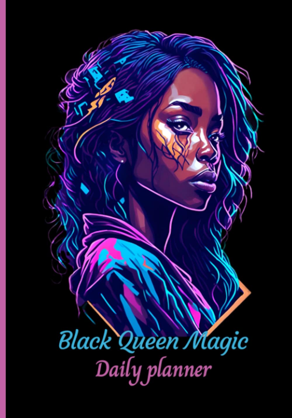 Black Queen Magic Daily Planner: 120 days planning | Today's Tasks ...