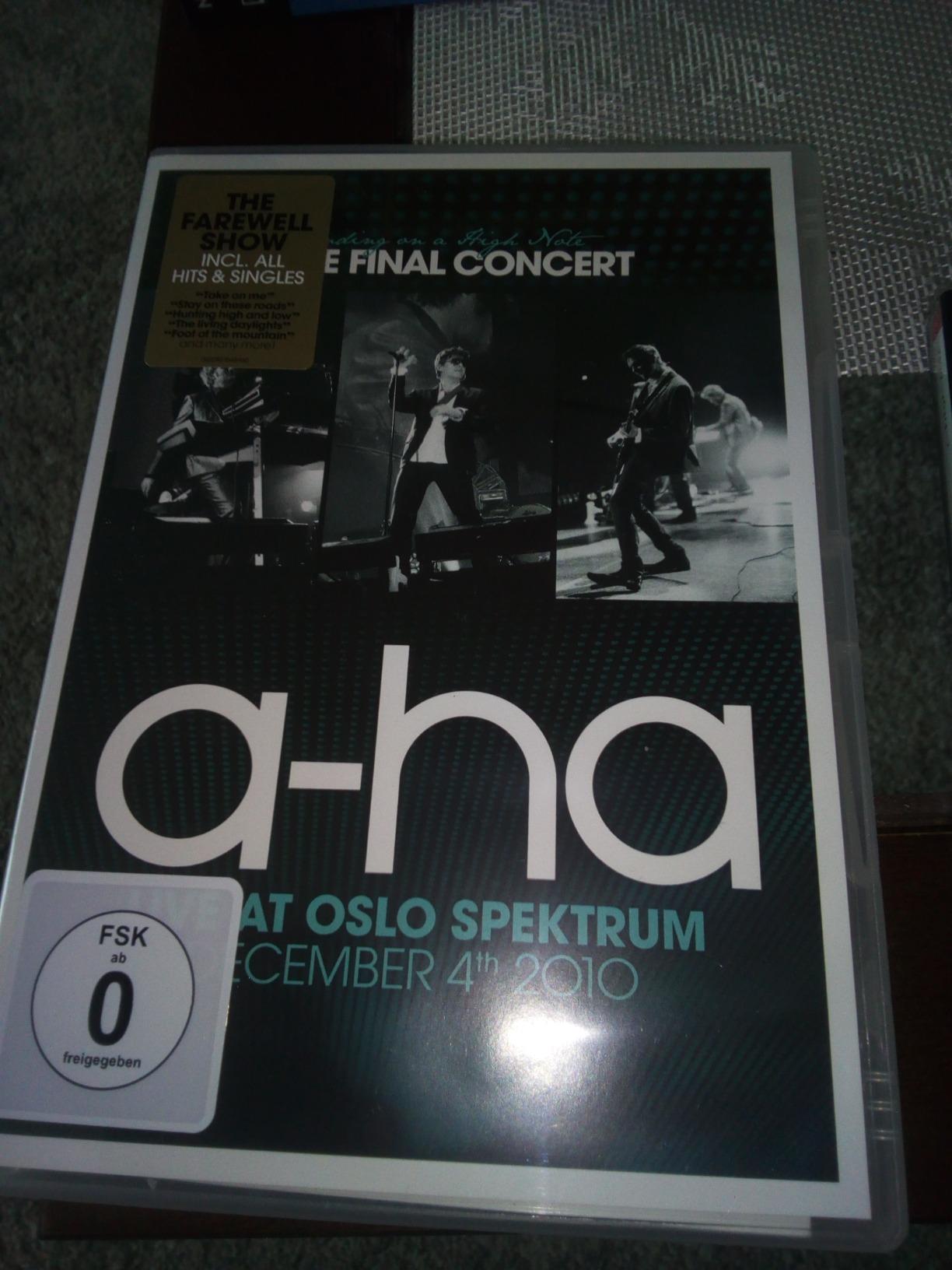 A-HA - Ending on a high note - The final concert: Amazon.it: A-Ha, A-Ha ...
