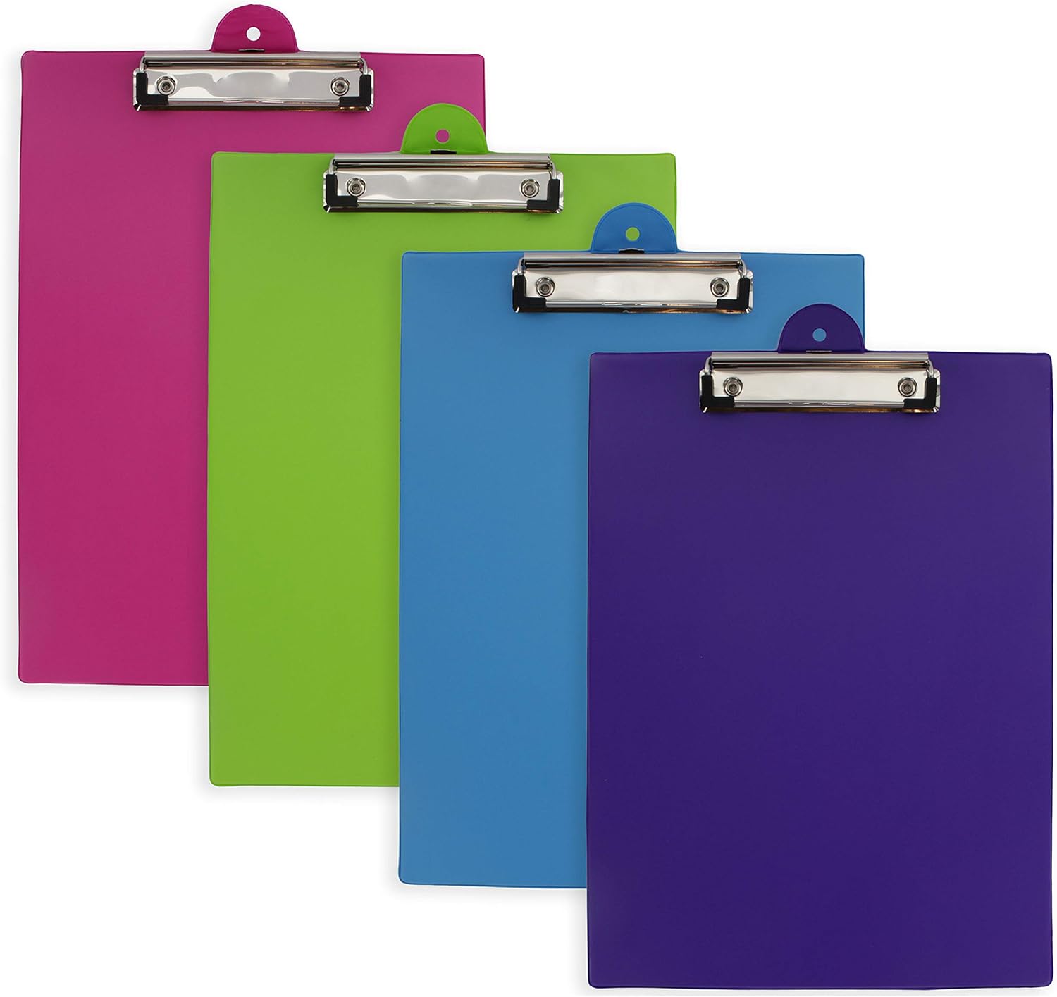 Amazon.com: Emraw PVC Plastic Clipboard Large Standard Size Slim ...
