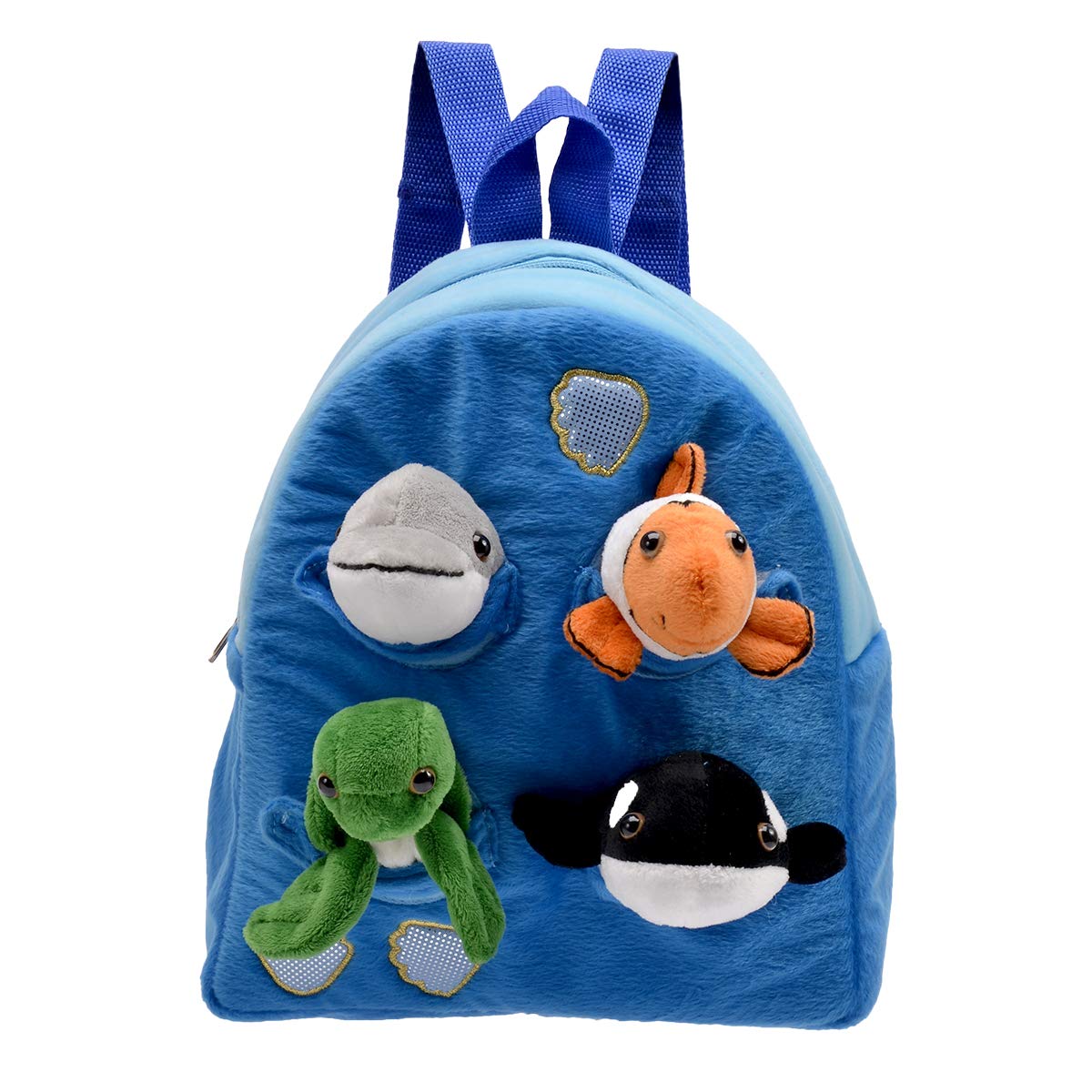 Amazon.com: Unipak 7177OC Ocean Animal Backpack 11" : Toys & Games