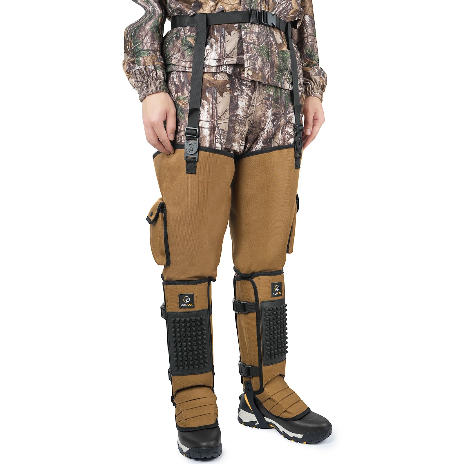 Snapklik.com : Kalkal Snake Gaiters, 1200D Waterproof Snake Chaps Snake ...