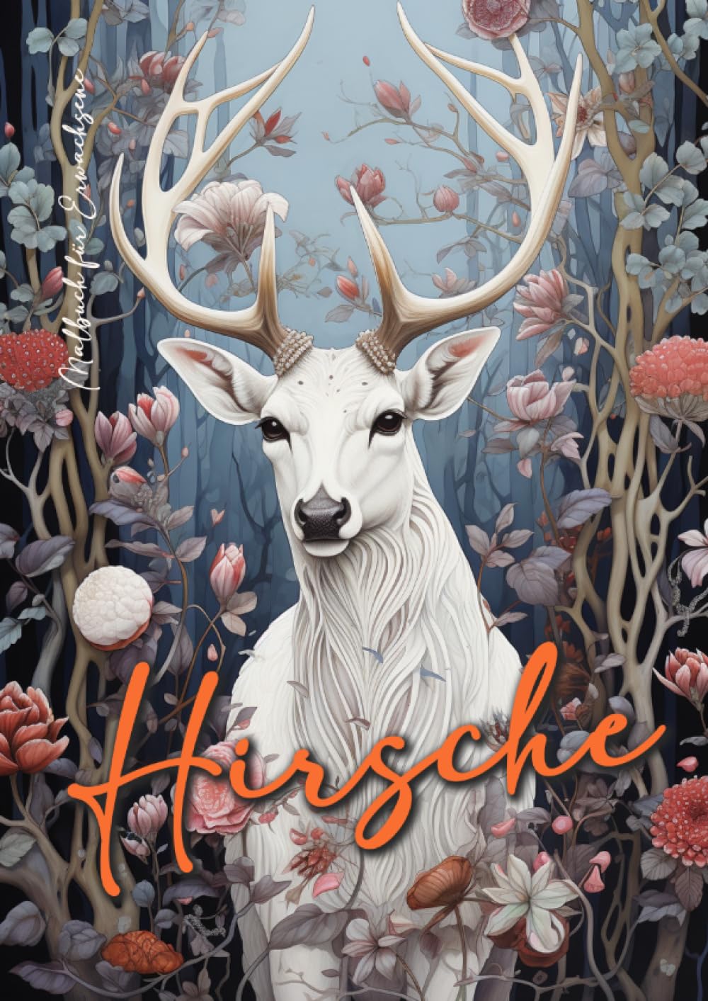 Amazon.com: Hirsche Malbuch für Erwachsene: Herbst Malbücher Erwachsene ...