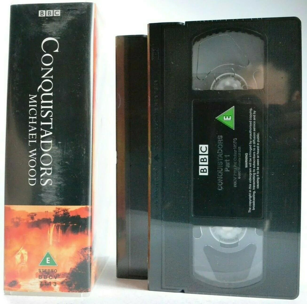 Michael Wood: Conquistadors [VHS] : David Wallace, Rebecca Dobbs ...