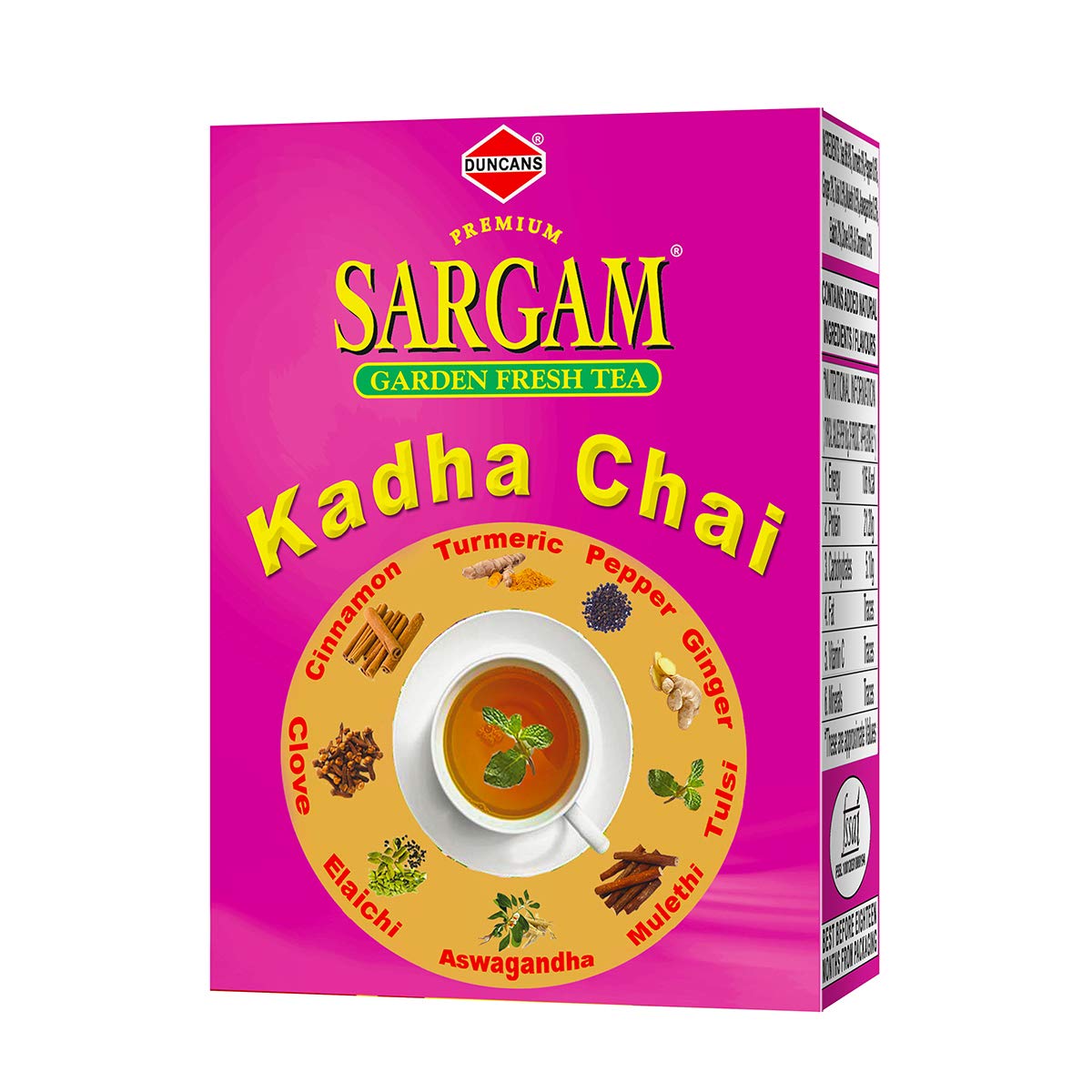 Buy DUNCANS FINEST HAND - PICKED LEAF TEA Sargam Kadha Chai With ...