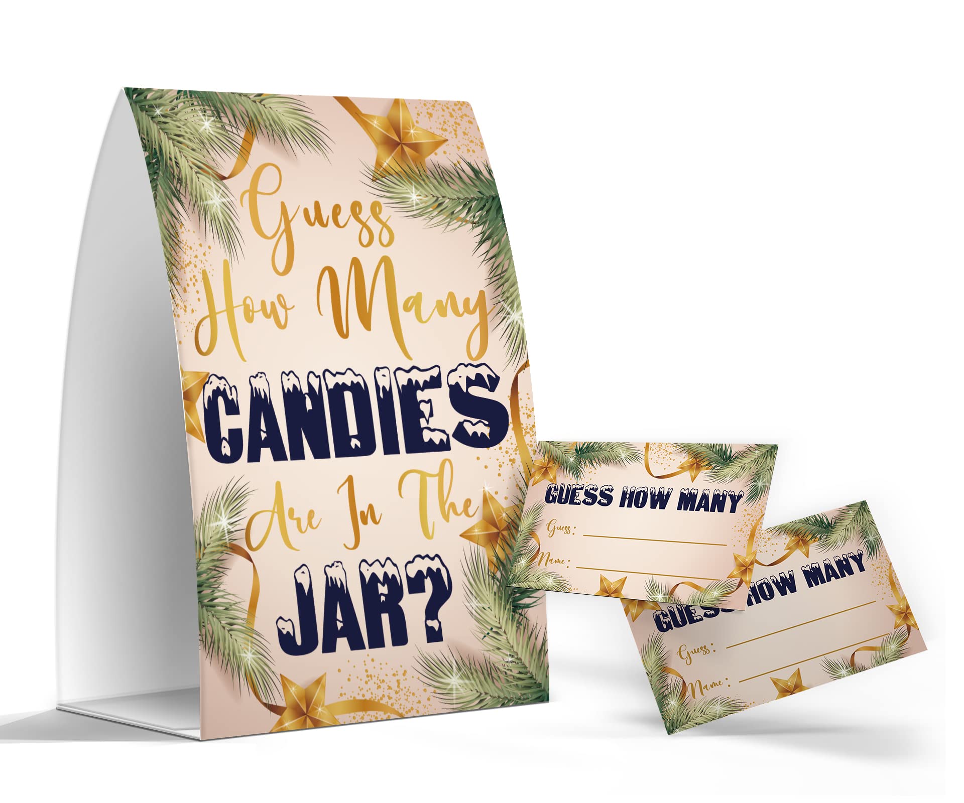 Buy Guess How Many Candies Are In The Jar - Candy Guessing Game ...